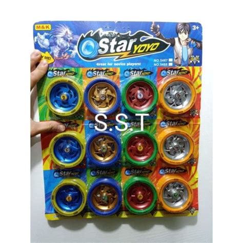 Metal YoYo SuperYoyo StarYoyo 12pcs Shopee Philippines