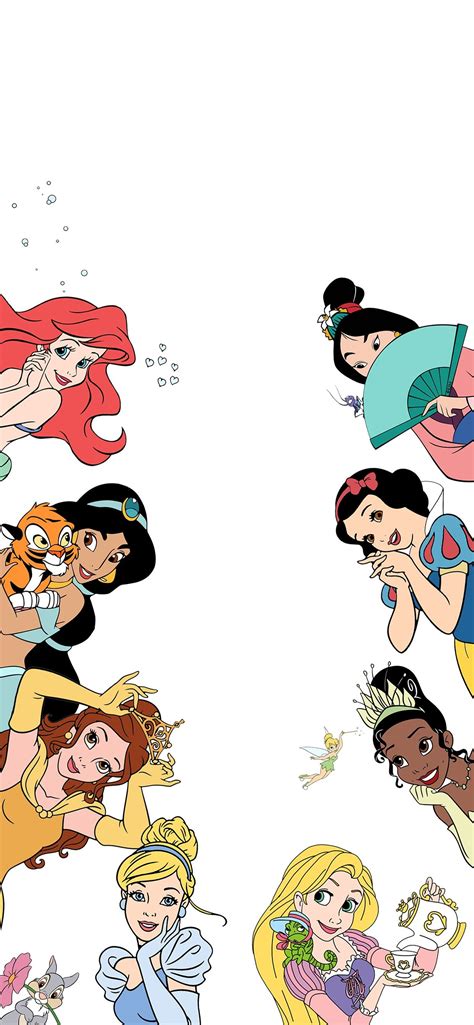 迪士尼公主壁纸 高清图片，堆糖，美图壁纸兴趣社区