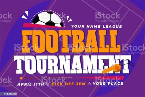 축구 토너먼트 스포츠 이벤트 배경 디자인 템플릿 간단하고 우아한 디자인 건축물에 대한 스톡 벡터 아트 및 기타 이미지 건축물 경기 스포츠 경쟁 Istock