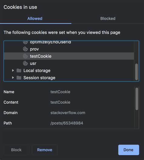 JavaScript Cookie Is Not Being Created Stack Overflow