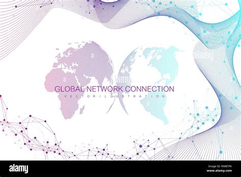 Big Data Visualization Graphic Abstract Background Communication