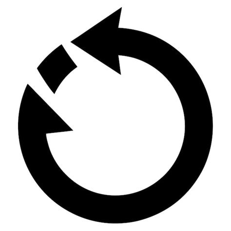 Refresh Icon Vector Illustration Symbol Design Premium Ai Generated