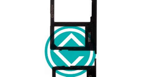 Samsung Galaxy J Sim And Sd Card Tray Module Black Cellspare