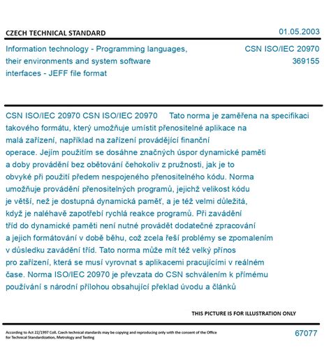 CSN ISO IEC Information Technology Programming Languages Their Environments And