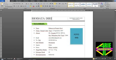 Cara Membuat Biodata Di Javascript Pemrograman Web Membuat Biodata Dengan Notepad Maupun