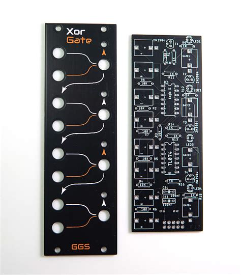 Quad Xor Gate Logic Gate Eurorack Diy Reverb