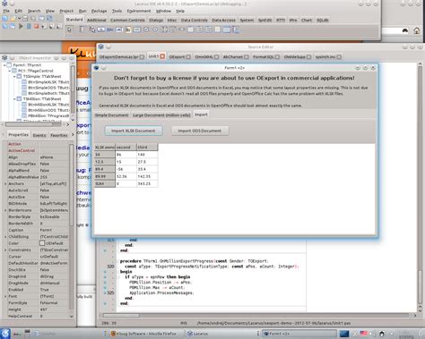 Xlsxxlsodscsv Delphi And Lazarus Exportimport To Excel And