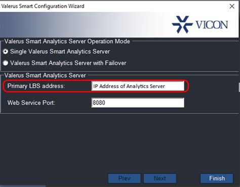 Valerus Analytics Search Does Not Launch Vicon Industries Support