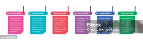기하학적 인포그래픽 템플릿입니다 6단계 브리핑 템플릿 비즈니스 교육 연간 보고서 매거진 편물 인터넷 인포 그래픽 템플릿 개념에 대한 스톡 벡터 아트 및 기타 이미지 Istock