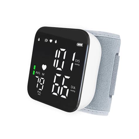 Wrist Blood Pressure Monitor Automatic Digital Blood Pressure Monitor With Adjustable Wrist Cuff
