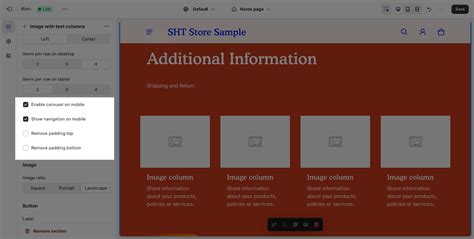 Image With Text Columns Section Blum Theme Image With Text Columns Section Blum Theme