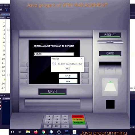 Atm Management System In Java Programming Learn With Ranjeet Coding Bca Bcaprojects Code