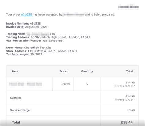 VAT Receipts For End Customers