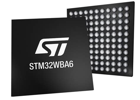 Stm32wba6 The New King Of Matter Bluetooth® Le Single Chip Applications