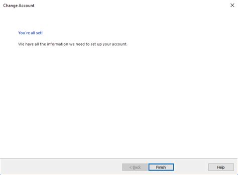 Configuring POP Email In Microsoft Outlook 2016