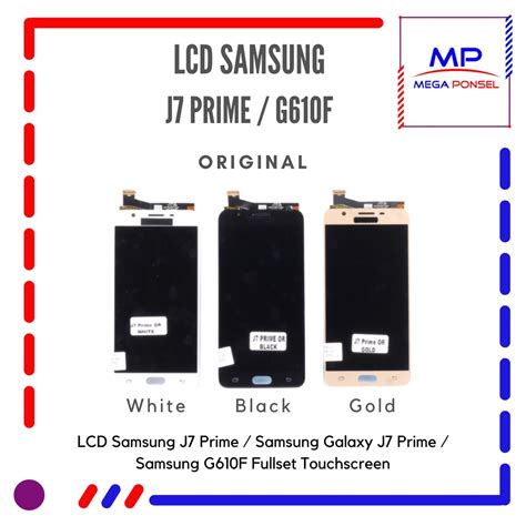 Jual LCD Samsung J7 Prime G610F Fullset Touchscreen Mega Ponsel Bandung Shopee Indonesia