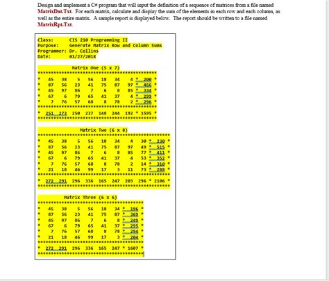 Please Help Me Write Program In C To Come Out With