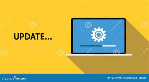 data update or synchronize with bar process yellow background and long