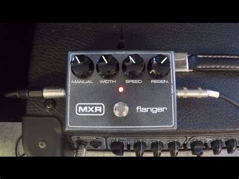 Mxr M117r Flanger Ranked 5 In Flanger Effects Pedals Equipboard