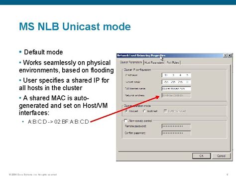 Microsoft Network Load Balancing Support Vivek V Vivevcisco Microsoft Network Load Balancing Support Vivek V Vivevcisco