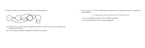 Solved Consider The Finite State Machine Given Below In Chegg Com