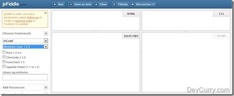 Test Your Jquery Code Online Using Jsfiddle