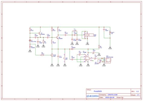 Pixie Ii Schematic The Pixie 2 Transceiver