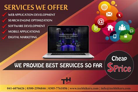 Tech Hikers ☎ 92 305 7761056 Hire Us For Your Next