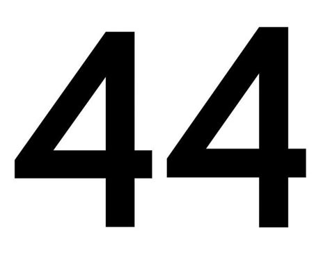 Significado Del Número 44 Numerología Cuarenta Y Cuatro Numerología Números Numerologia