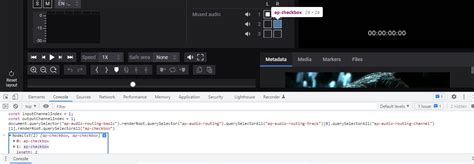 Web Component Unable To Select Checkbox Using Javascript In Browser