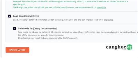 Cách Khắc Phục Lỗi Render Blocking Javascript Và Css Trong Wordpress