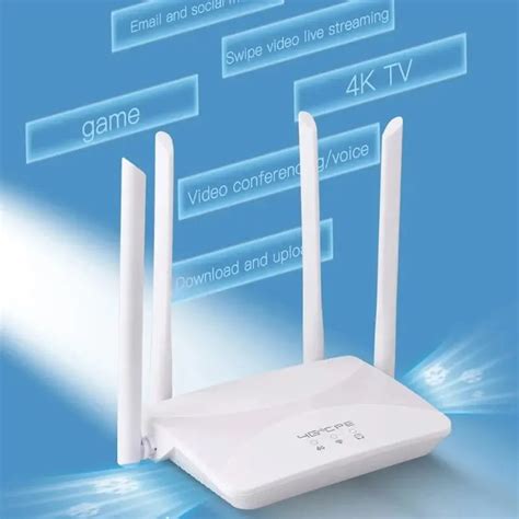 Router G LTE WIFI Mbps Antenas Externas Express Solutions