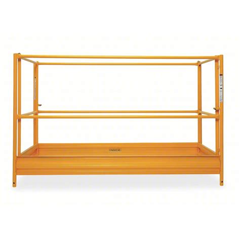 Scaffolding Safety Rail Set Secure Fall Protection System