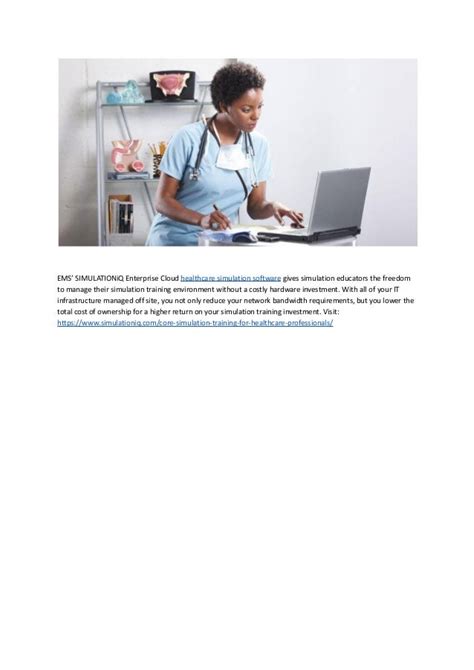 Healthcare Simulation Software Pdf