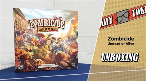 Zombicide Undead Or Alive Unboxing Zombis En El Salvaje Oeste