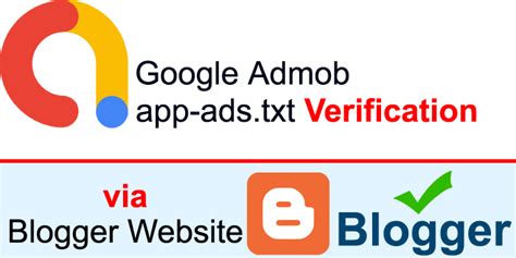 How To Verify Admob App Ads Txt Via Blogger Website Blogger App Ads Txt Verification For
