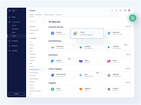 Segment App Redesign Marketing Dashboard Ui Design Dashboard Segmentation