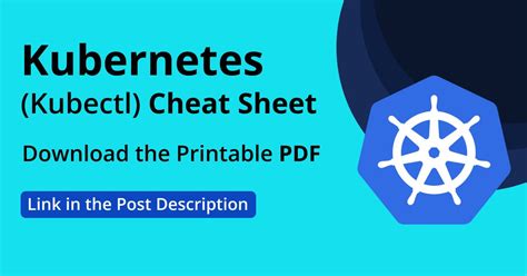 Preethi Ga On Linkedin Kubernetescheatsheet Kubernetestutorials