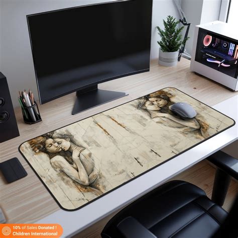 Lesbian Desk Mat For Gaming Keyboard Mouse Mat Desk Pad For Work Game Office Home Mousepad XL