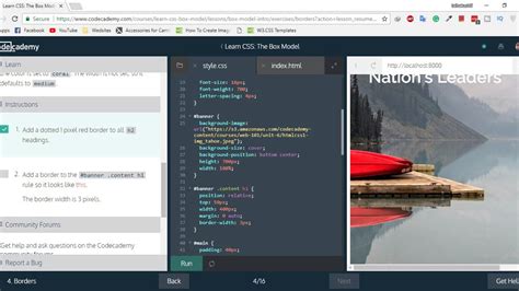 Learn Css Codecademy The Box Model Lesson 1 To 7 By Steel Brain Pb Youtube