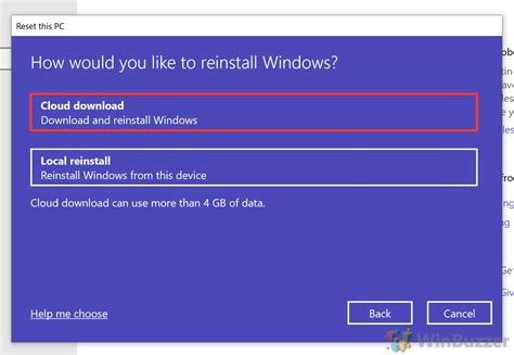 How To Reset Windows Normal Or Factory Reset WinBuzzer