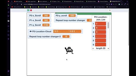 Scratch Scrolling Platformer Test Youtube