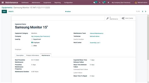 Managing Equipment Maintenance Effectively With The Odoo ERP