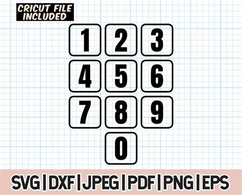 Lock Keypad Outline Svg Lock Keypad Svg Dial Pad Svg Numbers Svg