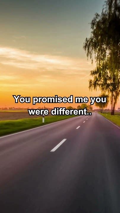 You Said You Were Different Youtube
