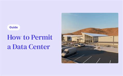 Permitting A Data Center Step By Step Guide