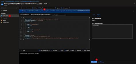 Authenticate Azure Function To Azure Storage Account Using Managed