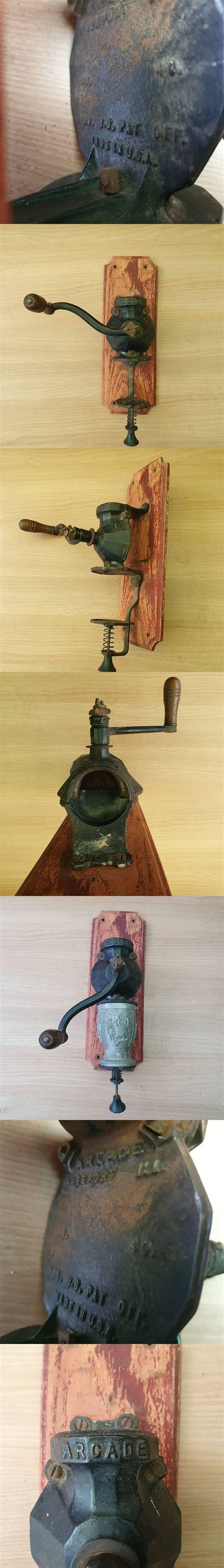 소리전자 빈티지 Arcade 벽걸이 주물 커피 그라인더 입니다