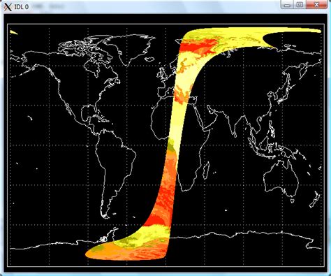 How To Read And Visualize HDF EOS2 Data Using IDL