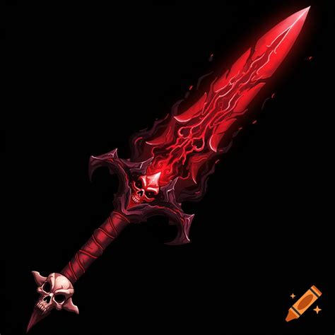 Bloody Sword Anime Painting Kirigaya Kazuto Sword Online Sword Anime